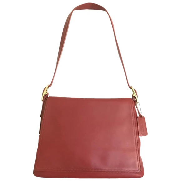 Coach | Bags | Coach Vintage Legacy Studio Flap Saddle 9828 Leather ...